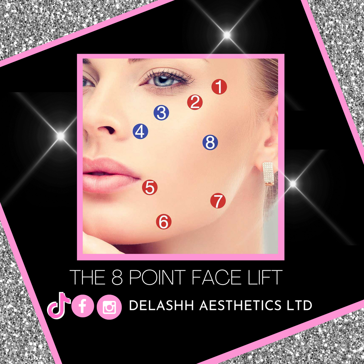 The 8 Point Face Lift – Delashh Aesthetics & Training Limited